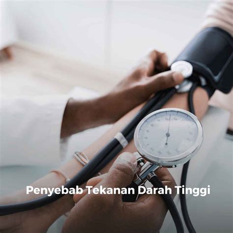 Penyebab Tekanan Darah Tinggi DUNIA PENDIDIK