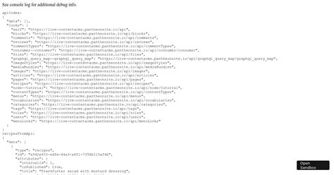 Get Collection Of Objects Direct Fetch Codesandbox