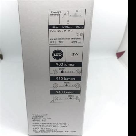 Jual DI 118 Downlight LED Philips 12 Watt Tipe Eridani 59264 Dalam