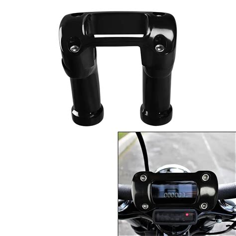4 Handlebar Riser 1 Top Clamp Fit For Harley Softail Standard Street