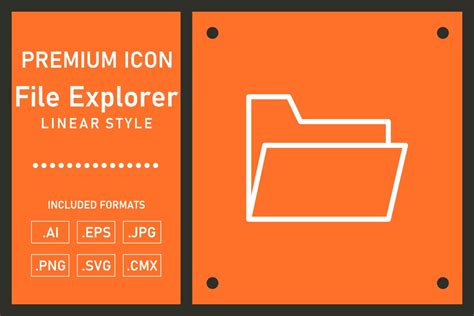 File Explorer Graphic By Glyphinder · Creative Fabrica