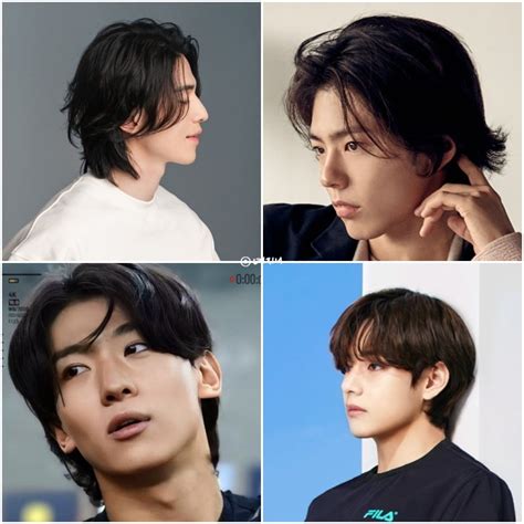 남자 긴머리 장발 And 세미 리프펌 기장 And 앞머리 분석해 봤더니 네이버 블로그