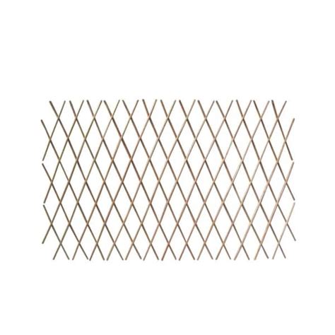 MGP In H X In W Expandable Peeled Willow Trellis Fence Pack WCFF The Home Depot