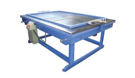 Flat Bed Screen Sample Printing Table Strike Off At Best Price In