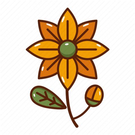 Leaf Flower Floral Summer Nature Plant Spring Icon Download On