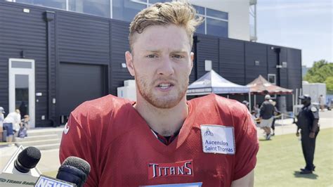 Titans Rookie Qb Will Levis Talks About The Grind Of Training Camp