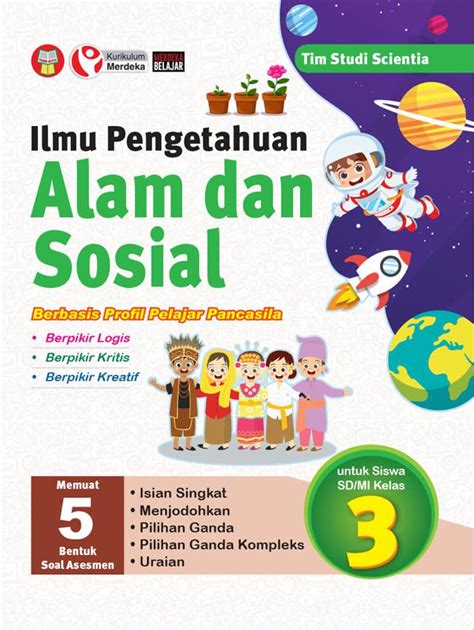 Jual Buku Ilmu Pengetahuan Alam Dan Sosial Untuk Siswa SD MI Kelas 3