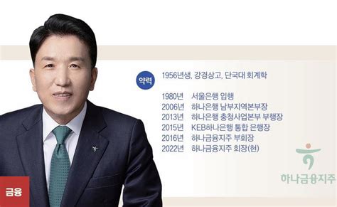 영업통 신화 하나금융 새 역사 썼다 함영주 하나금융지주 회장 2024 올해의 Ceo