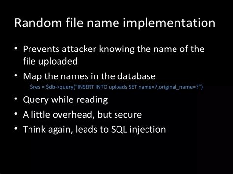 Bypass File Upload Restrictions Ppt