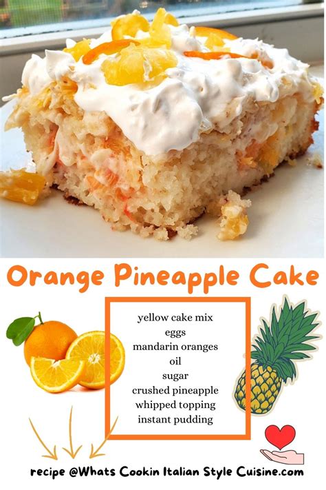 Orange Pineapple Cake Recipe Artofit