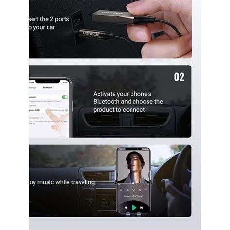 Jual Ugreen Usb Bluetooth 50 Receiver Transmitter Edr Dongle Pc