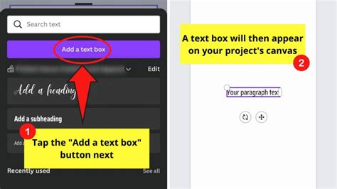 add a text box on canva mobile — quick guide