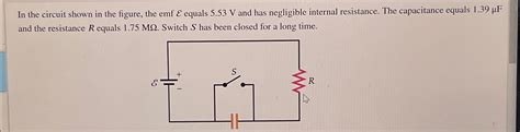 In The Circuit Shown In The Figure The Emf E Equals Chegg Com