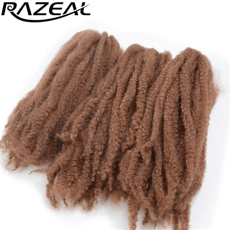 Razeal 4packs 100g Synthetic Marley Braids Crochet Grandado