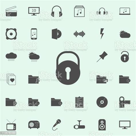 閉鎖したロック アイコンweb とモバイルの Web アイコンの普遍的なセット アクセシビリティのベクターアート素材や画像を多数ご用意