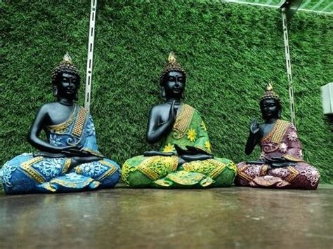 Polyresin Lord Buddha Statue Set Home At Rs 900 In Meerut Id