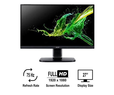 DataBlitz - ACER KA272 BMIX 27" FHD IPS AMD Freesync Monitor