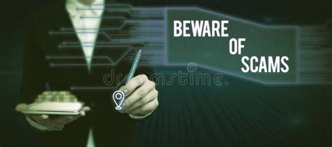 Text Caption Presenting Beware Of Scams Conceptual Photo Stay Alert To