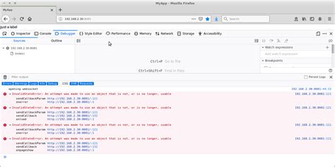 app onerror event occurred in webpage · issue 331 · rawpython remi