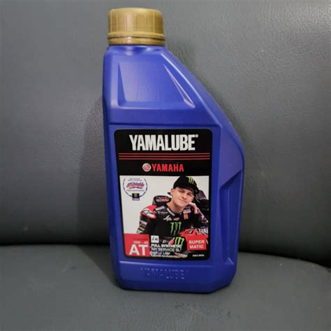 Jual Oli Yamalube Super Matic Oil Mesin AT SAE W Liter L SNI ORIGINAL ASLI Shopee Indonesia