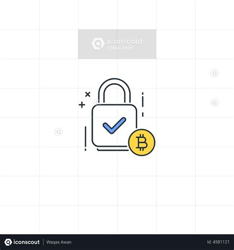 Bitcoin Encrypt Animated Icon Download In Json Lottie Or Mp4 Format