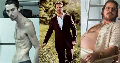 Christian Bale Y Sus Peligrosos Cambios Físicos La Fabulosa Cantidad
