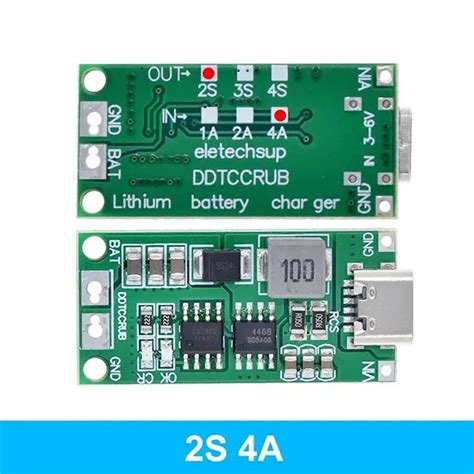 Multi Cell Step Up Boost Li Ion Charger Module Xpart Electronic