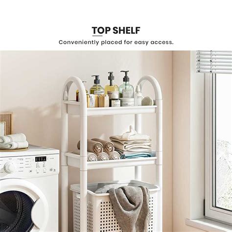 3 Tier Laundry Basket With Wheels Furniture Avenue