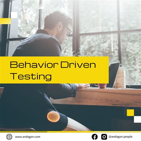Behavior Driven Testing Andagon People Gmbh