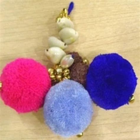 Mm Handicraft Silk Mini Tassel Garment And Bag At Rs 12piece In