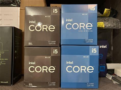 Intel 12代酷睿三款i5率先上架：i5 12490f中国大陆特供 快科技 科技改变未来