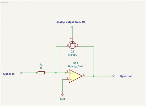 Operational Amplifier Microcontroller Adjusting Opamp In Audio Circuit Electrical