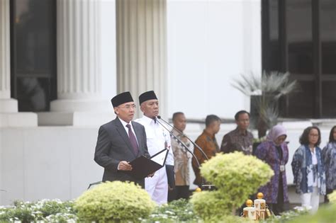 Kemensetneg Gelar Upacara Peringatan Hari Sumpah Pemuda Ke 95 Bersama