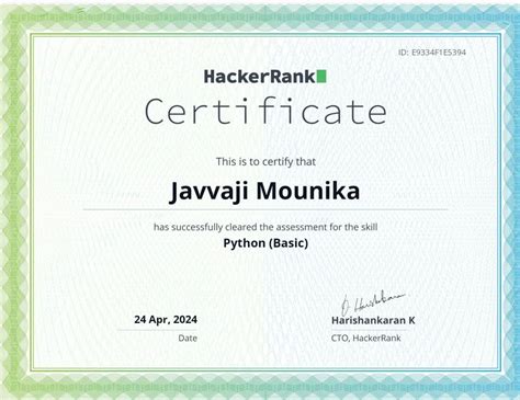 Javvaji Mounika On Linkedin Excited To Share That Ive Earned My
