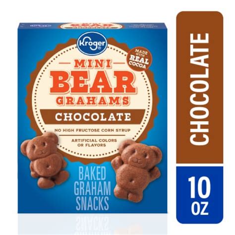 Kroger® Mini Bear Chocolate Graham Crackers 10 Oz Kroger
