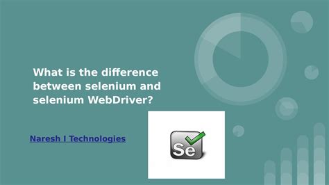 what is the difference between selenium and selenium webdriver by