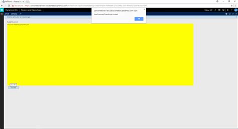 extensible controls in dynamics 365 for finance and operations tutorial