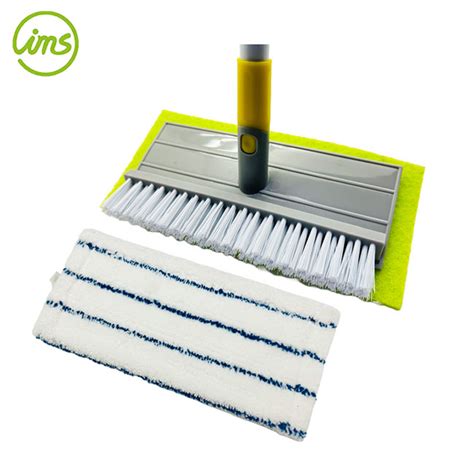 Made In Malaysia 3 In 1 Brush Replaceable Mop Cover Mop Floor