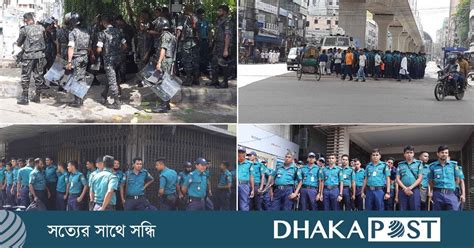 বিএনপির নেতাকর্মী বাড়ছে পুলিশের সংখ্যাও বাড়ছে