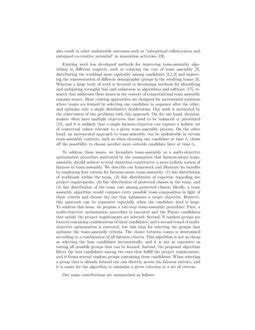 Computational Team Assembly With Fairness Constraints DeepAI