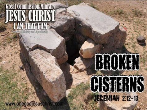 Broken Cisterns