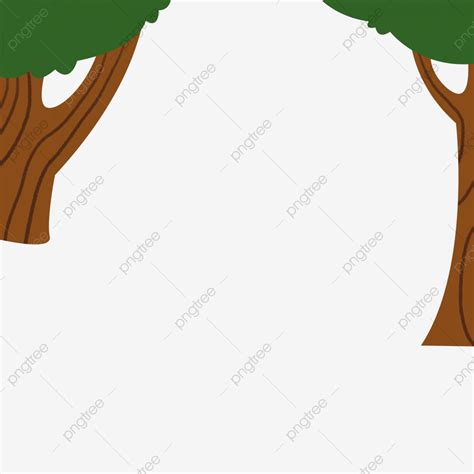 Spring Trees Clipart Transparent PNG Hd Cartoon Spring Green Tree