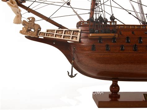 Hms Sovereign Of The Seas Tall Ship Wood 20 Built Model Boat