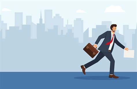 극단적인 아바타 캐릭터 벡터 일러스트 디자인을 실행하는 사업가 감정에 대한 스톡 벡터 아트 및 기타 이미지 감정 걱정하는 겁먹은 Istock