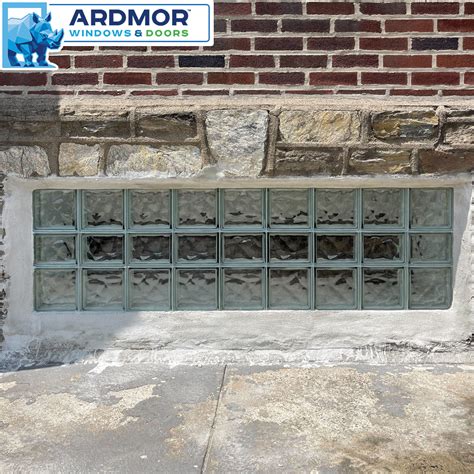 Glass Block Window Installation In Pa Ardmor