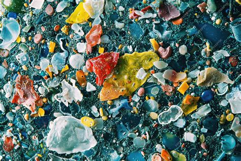 Premium Photo Vivid Microscopic View Of Colorful Microplastic