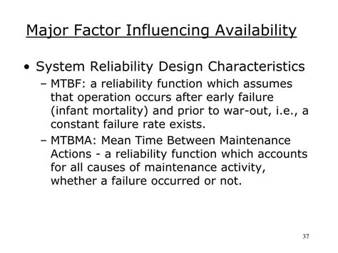 Ppt Systems Availability Concepts And Metrics Powerpoint Presentation