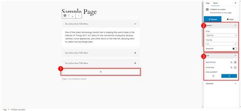 Accordion Block For Gutenberg Ht Mega Addons For Elementor