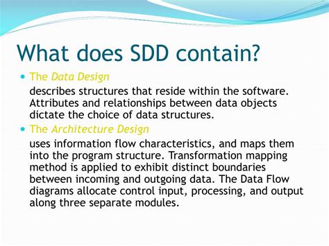 Ppt Software Design Document Sdd Powerpoint Presentation Free