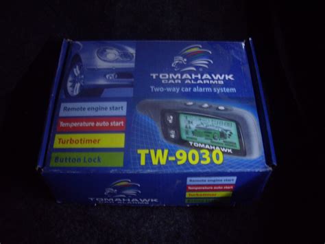 сигналка с автозапуском tomahawk TW 9030 — ГАЗ 3102, 2,3 л, 2006 года ...